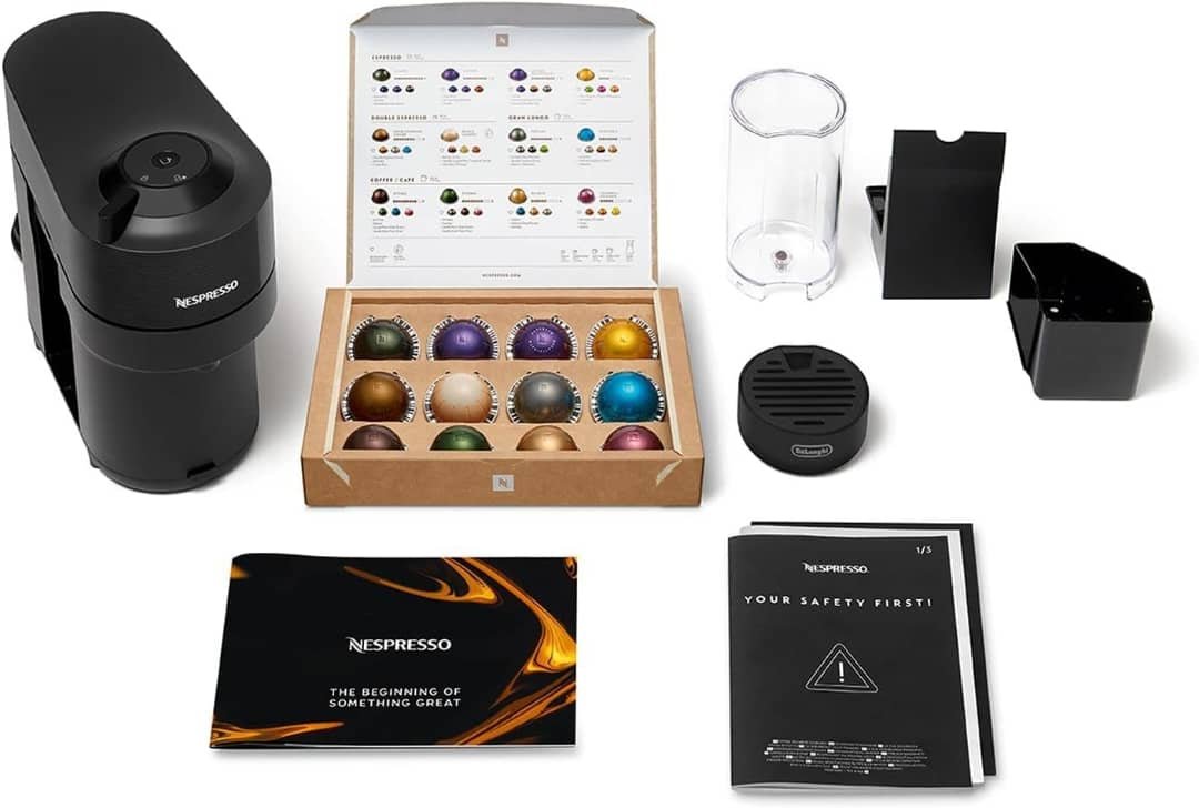 MACHINE A CAFE NESPRESSO DELONGHI VERTUO NOIR ENV90B - akilastore.sn